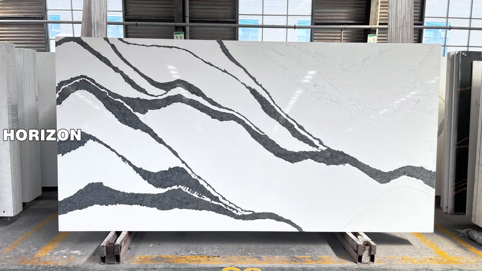 22 Best Quartz Calacatta With Creative Black Veins - Horizon Quartz