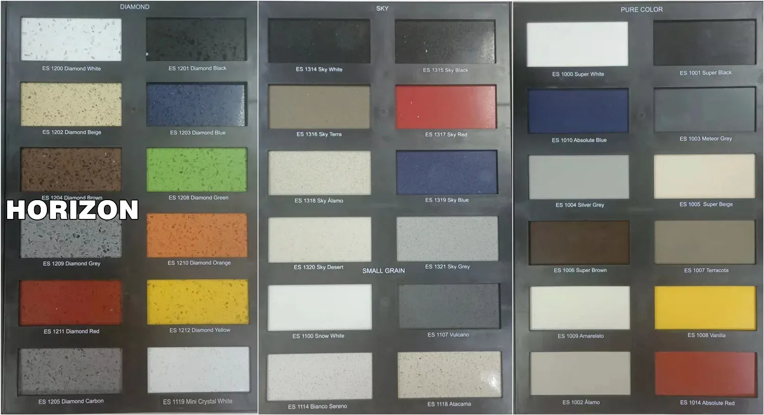 Horizon Quartz Stone Slabs Introduction - Horizon Quartz